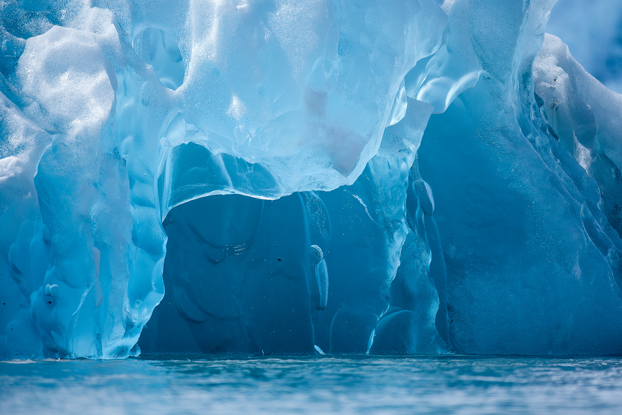 Calved Ice from Tidewater Glacier | Prince William Sound, Alaska, USA ...